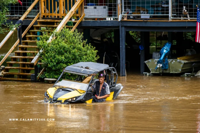 Arthur Leaves Louisiana Roads Flooded and Power Cut